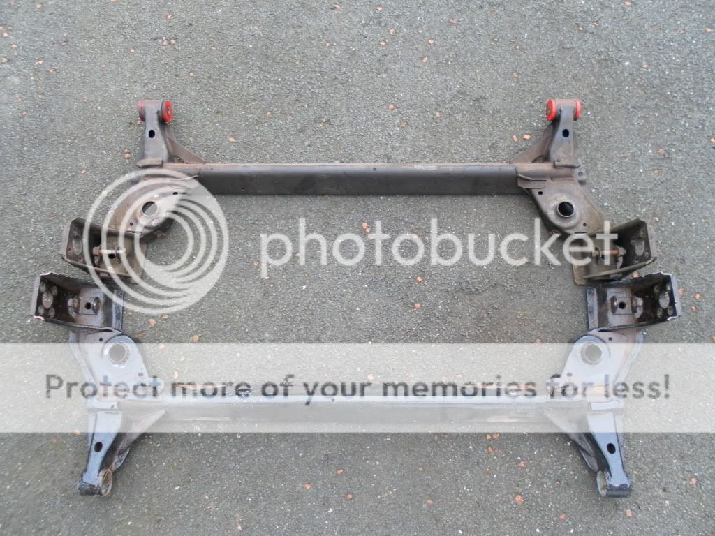 Corsa B rear axle on a Nova