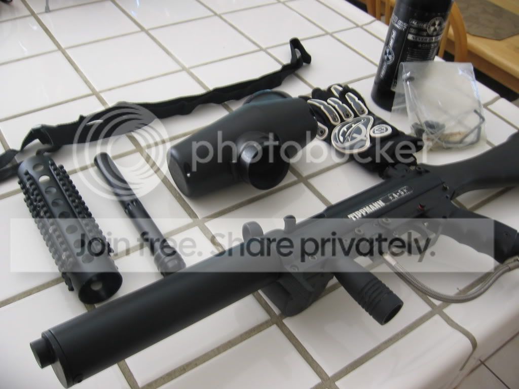 Tippmann A5 Special Ops Sniper Paintball Rifle w/ accessories. | Nissan ...