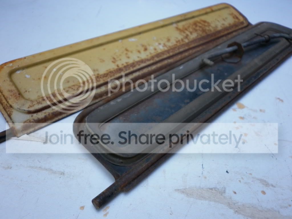 removing rubber seal from fresh air flaps ?? | Volkswagen Type 2 Early ...