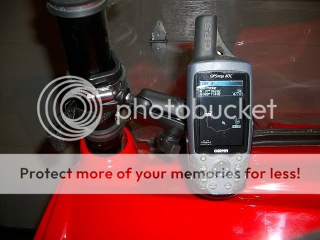 RAM GPS mount | PRC Polaris Ranger Club