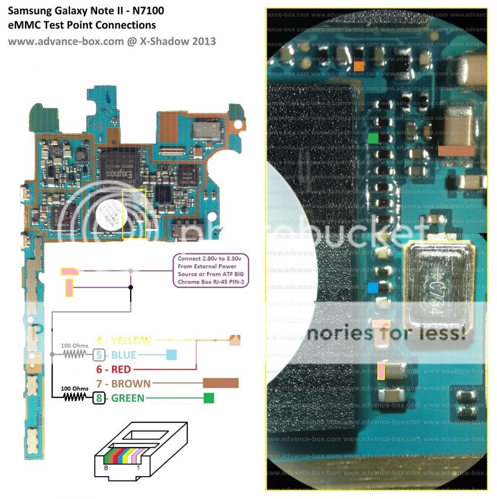N7100 no product name.. need clear Jtag pic.. - GSM-Forum