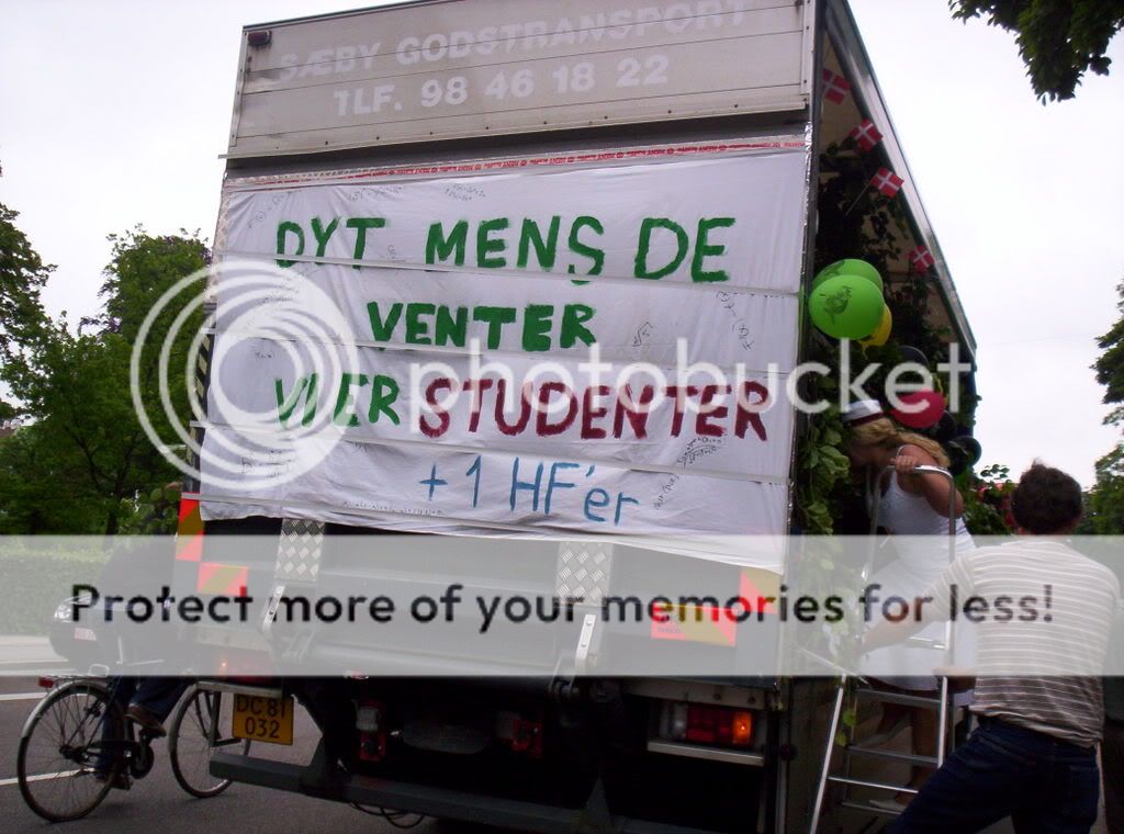 Bannere til studentervogn. - Opslag, billeder og video - Heste-Nettet.dk