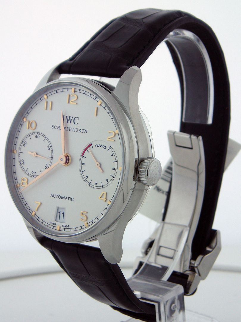TimeZone : TZ Showcase » FS: IWC Portuguese Automatic IW500114 Priced ...